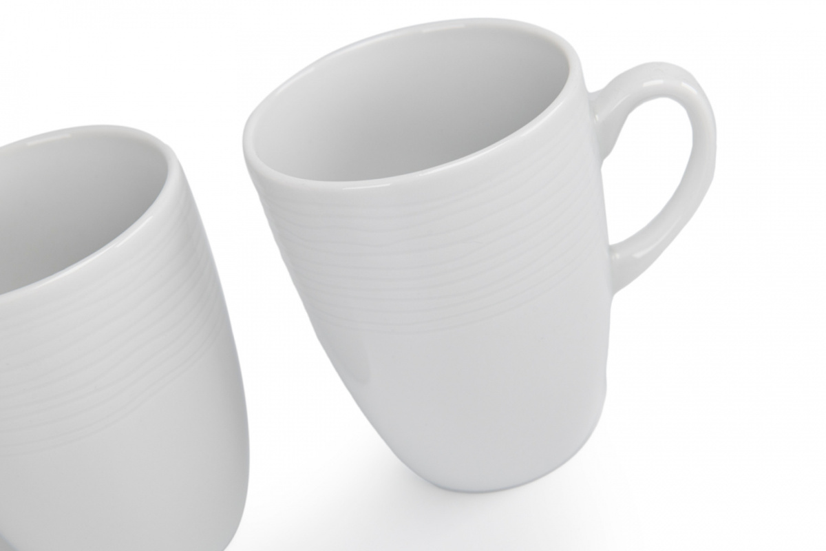 Zestaw 2 kubki białe Kahla Nature porcelana na prezent Kahla Home Sklep - porcelana, herbata i ...